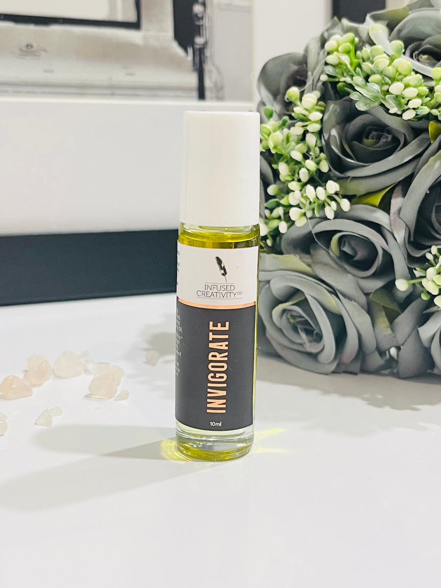 Invigorate | Mood Boosting Essential Oils | Infused Creativity Co